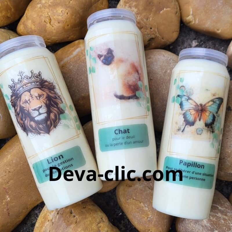 Comment utiliser une bougie neuvaine animal totem